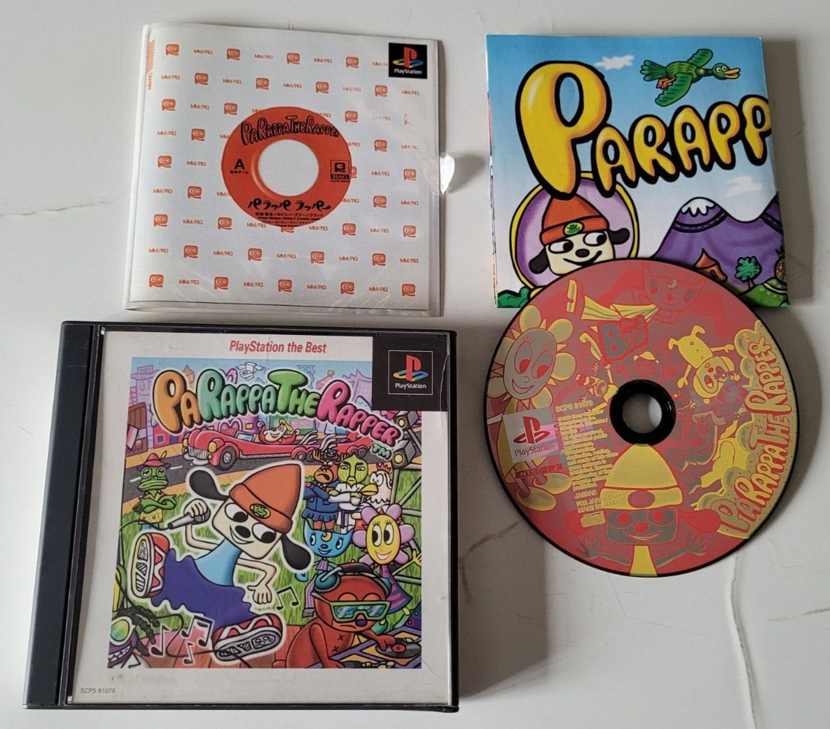 PaRappa the Rapper Playstation - Prix - Photo - Présentation