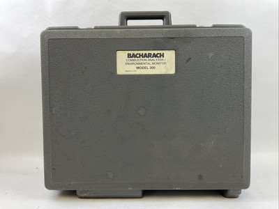 BACHARACH COMBUSTION ANALYZER / ENVIRONMENTAL MONITOR MODEL 300 120VAC ...