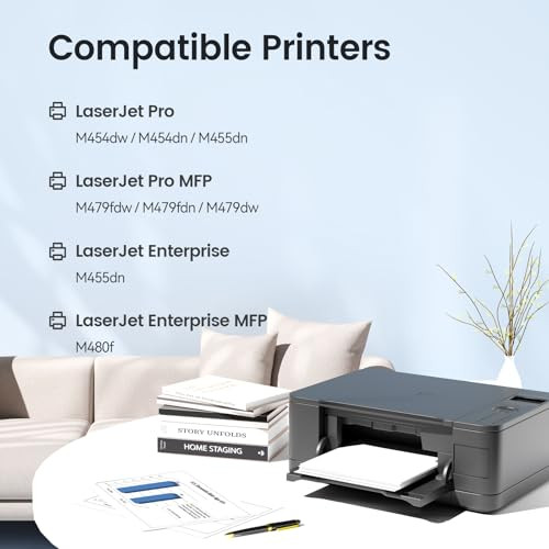 414A (with Chip) Compatible Toner Cartridges Replacement for HP 414 A X ...