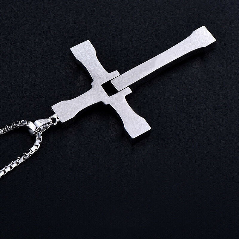 Fast and Furious Dominic Toretto Cross Pendant 925 Sterling Silver ...