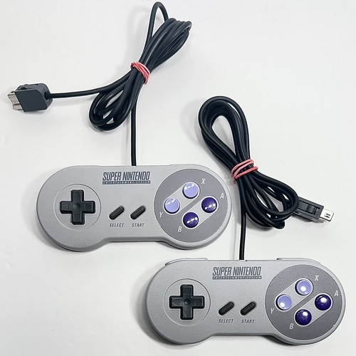 OEM Super Nintendo SNES Classic Mini Authentic CLV-202 Controllers (LOT ...