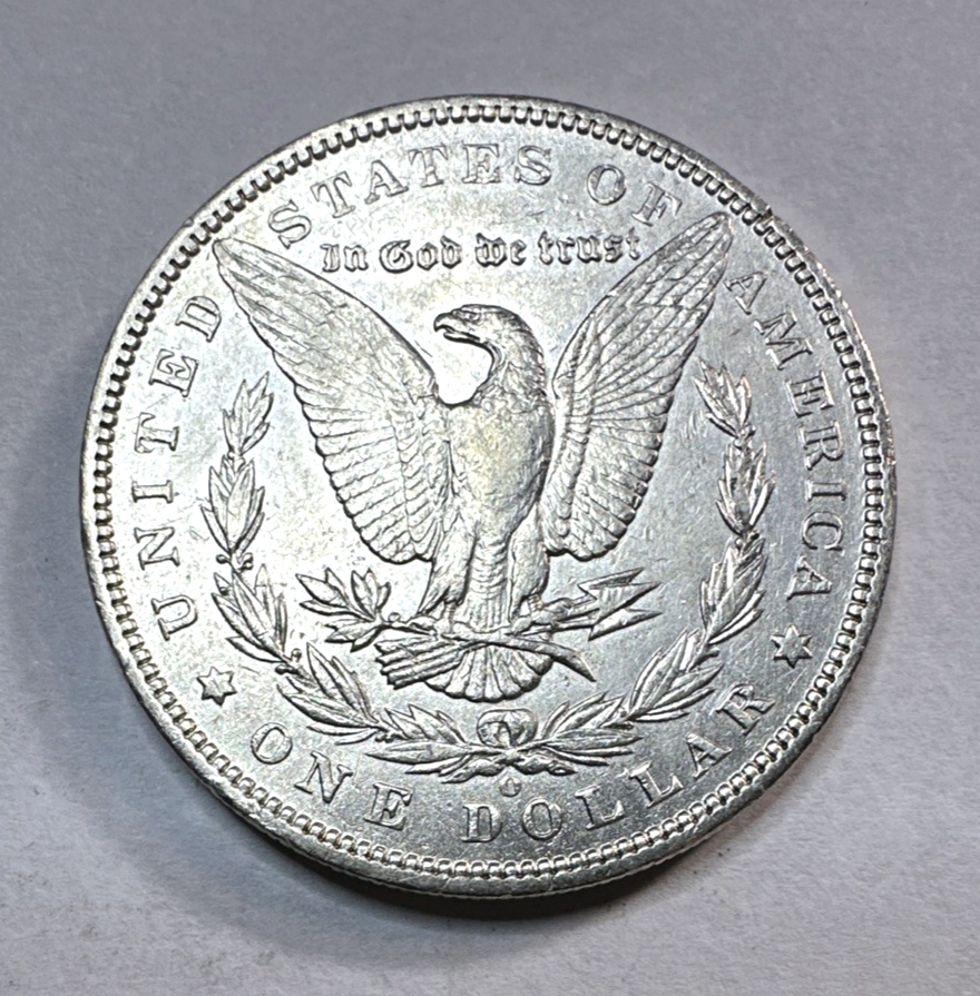 1892-O Morgan Silver Dollar 1223 cleaned | eBay UK
