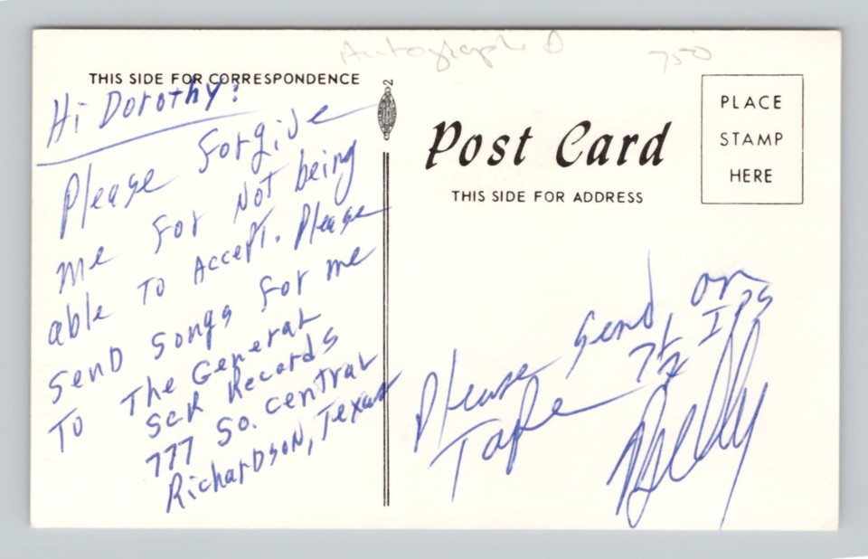 MUSIC Billy Parker KVOO Tulsa DJ Country Recording Artist Singer Fan ...