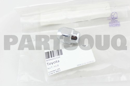 9094201104 Genuine Toyota NUT, HUB (FOR AXLE) 90942-01104 | eBay