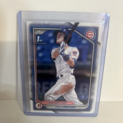 2024 Bowman Draft Cole Mathis 1st Paper (RC) #BD-81 Cubs | eBay