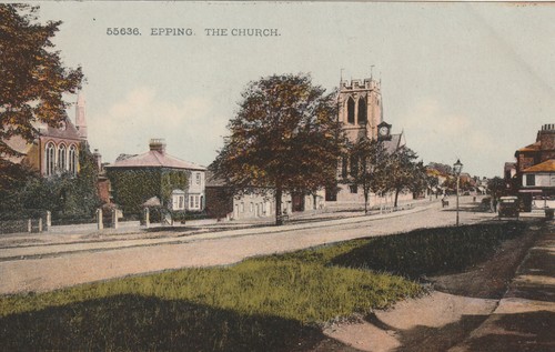 EPPING, THE CHURCH, Essex - Vintage POSTCARD | eBay UK