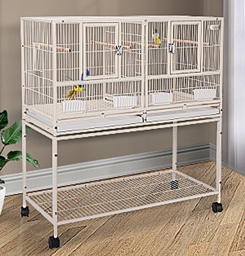 42" Single Stackable Breeding Center Divider Side Nest Box Door Bird ...