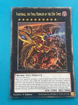 Varudras, the Final Bringer of the End Times LEDE-EN045 Quarter Century ...