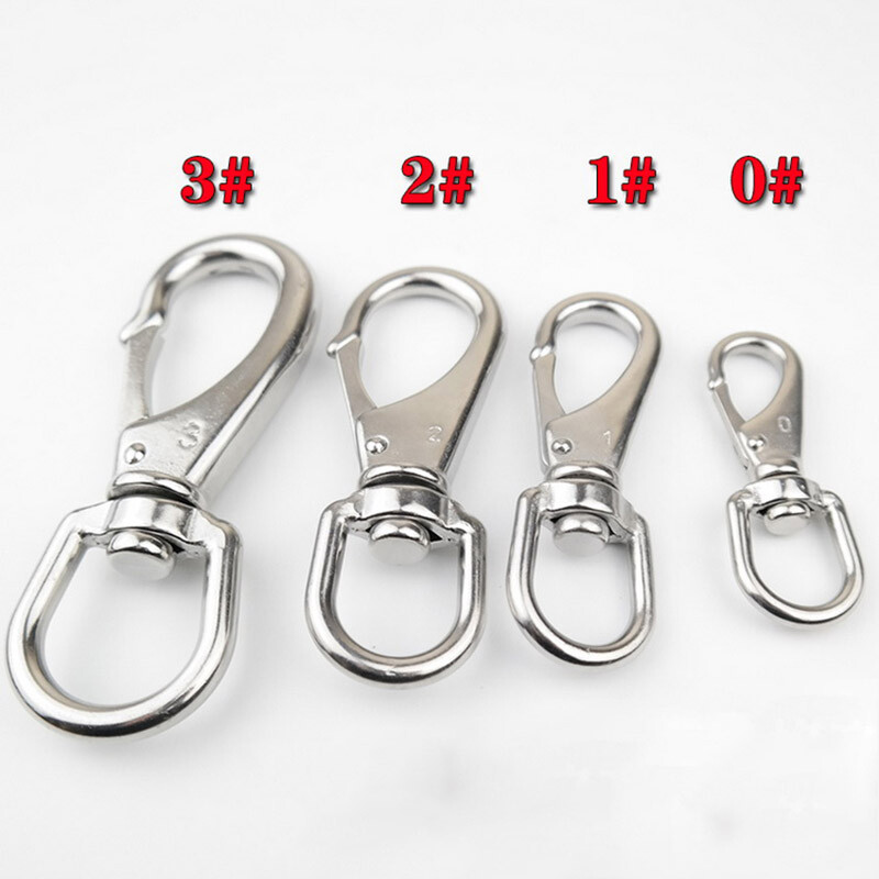 Swivel Spring Hook Carabiner Clip Heavy Duty M4 M5 M6 M7 A2 304 ...