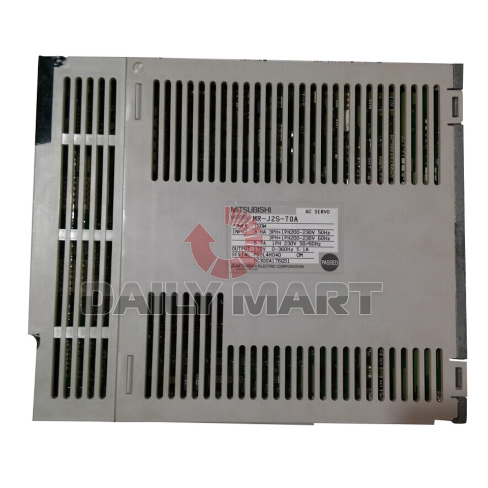 New Mitsubishi Melsec MR-J2S-70A SERVO Motor Drive AMPLIFIER 0.75KW ...
