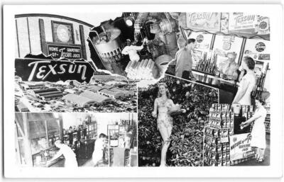 RPPC Grapefruit Juice Advertising TEXSUN Weslaco TX 1940s Photo Vintage ...