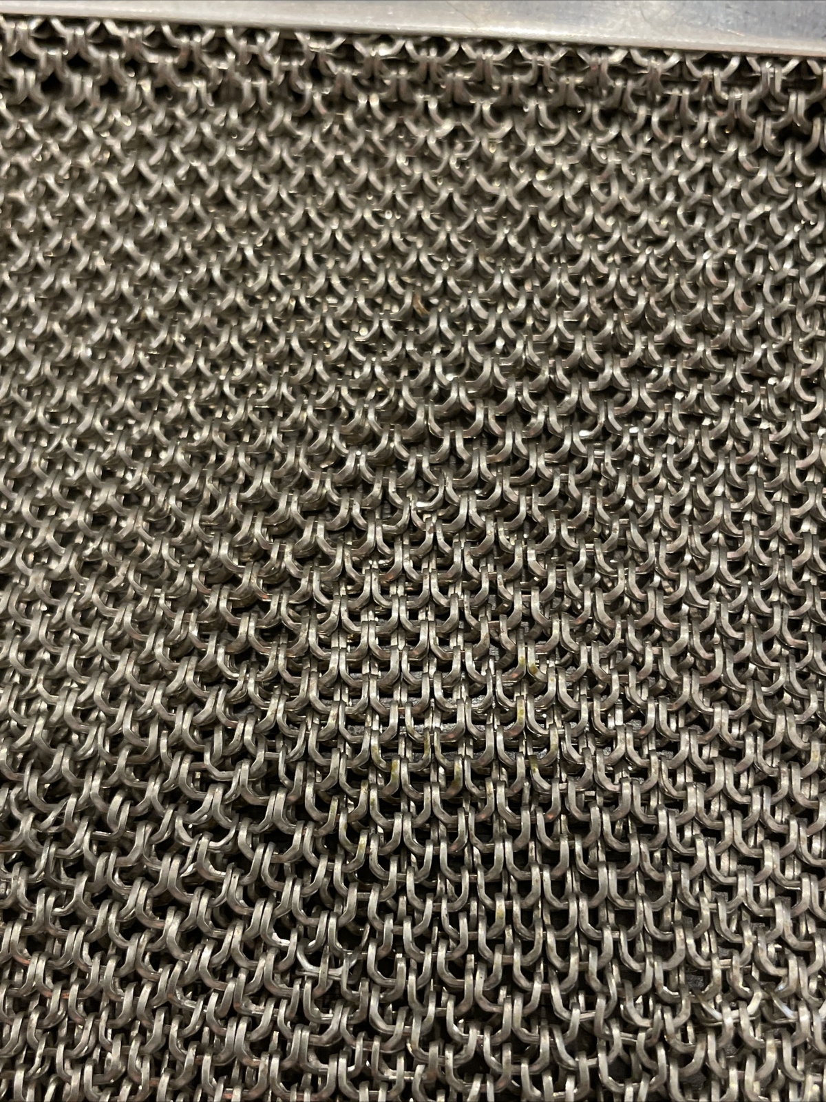 Antique 1800's ~ German Silver ~ Metal Mesh Chainmail… - Gem