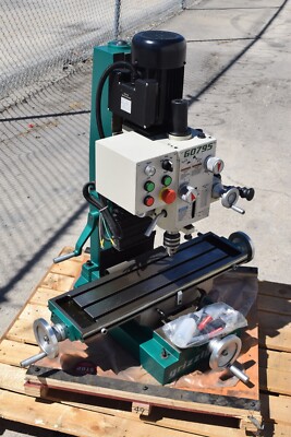 Grizzly Industrial G0795 HD Benchtop Mill Drill MILLING Machine 1PH ...