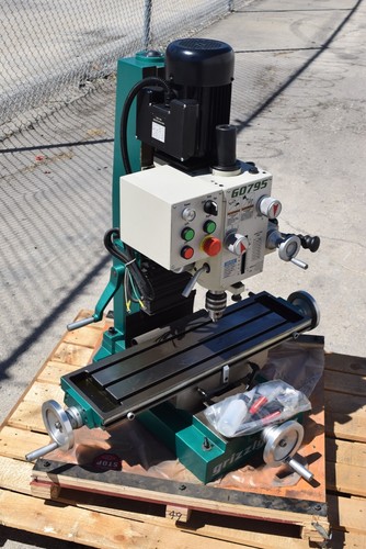 Grizzly Industrial G0795 HD Benchtop Mill Drill MILLING Machine 1PH ...