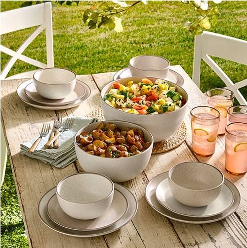 Pampered Chef:OUTDOOR DINNERWARE SET-FreeShipping | eBay