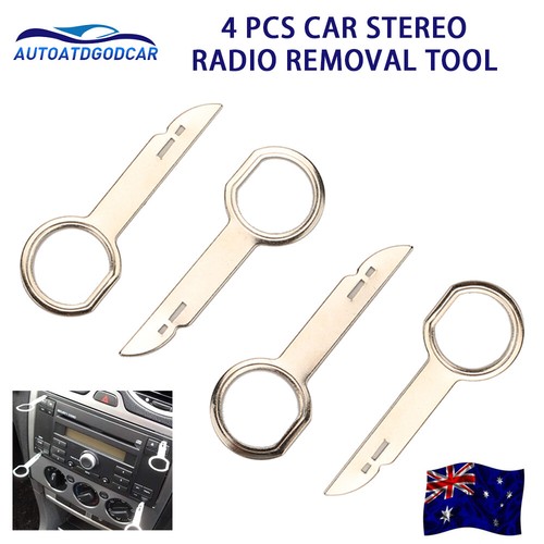 For VW Audi Mercedes Benz Ford 4PCS Car Stereo Radio Removal Release ...