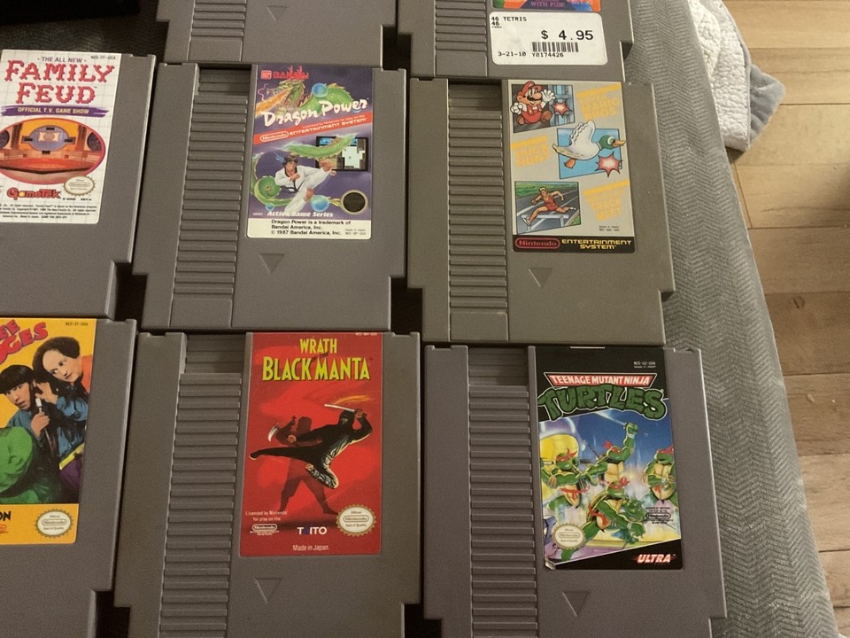 NES Lot 10 Games Good Condition Nintendo Entertainment System | eBay