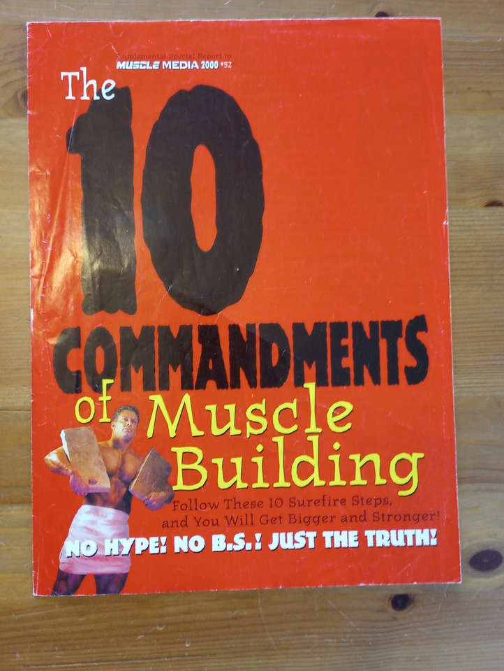 Bodybuilding Book Lot -Muscle Media 2000, Positions Of Flexion, High ...