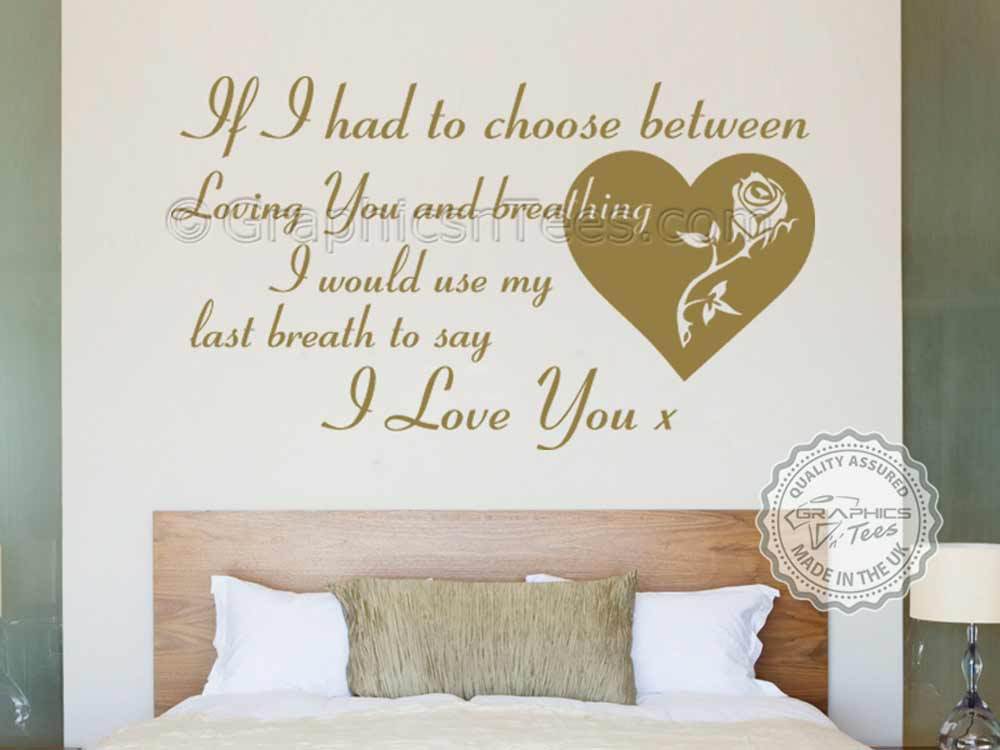 Wall Sticker Love Quotes