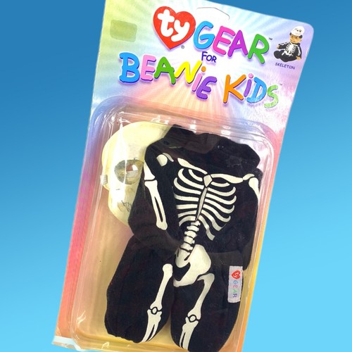 TY Gear for Beanie Babies Kids Halloween Skeleton Costume And Mask ...