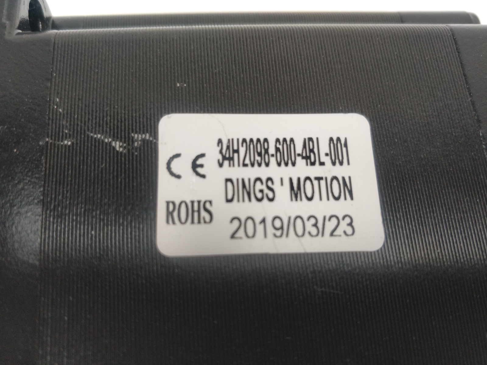 Dings Motion 34H2098-600-4BL-001 Hybrid Rotary Stepper Motor | eBay