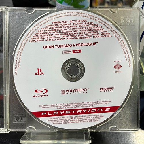 Gran Turismo 5 Prologue / promo Disc / Ps3 Pal | eBay