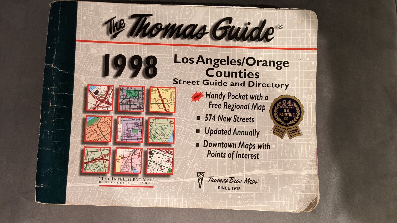 Thomas Guide 1998 Los Angeles & Orange Counties Street Guide ~ Thomas ...