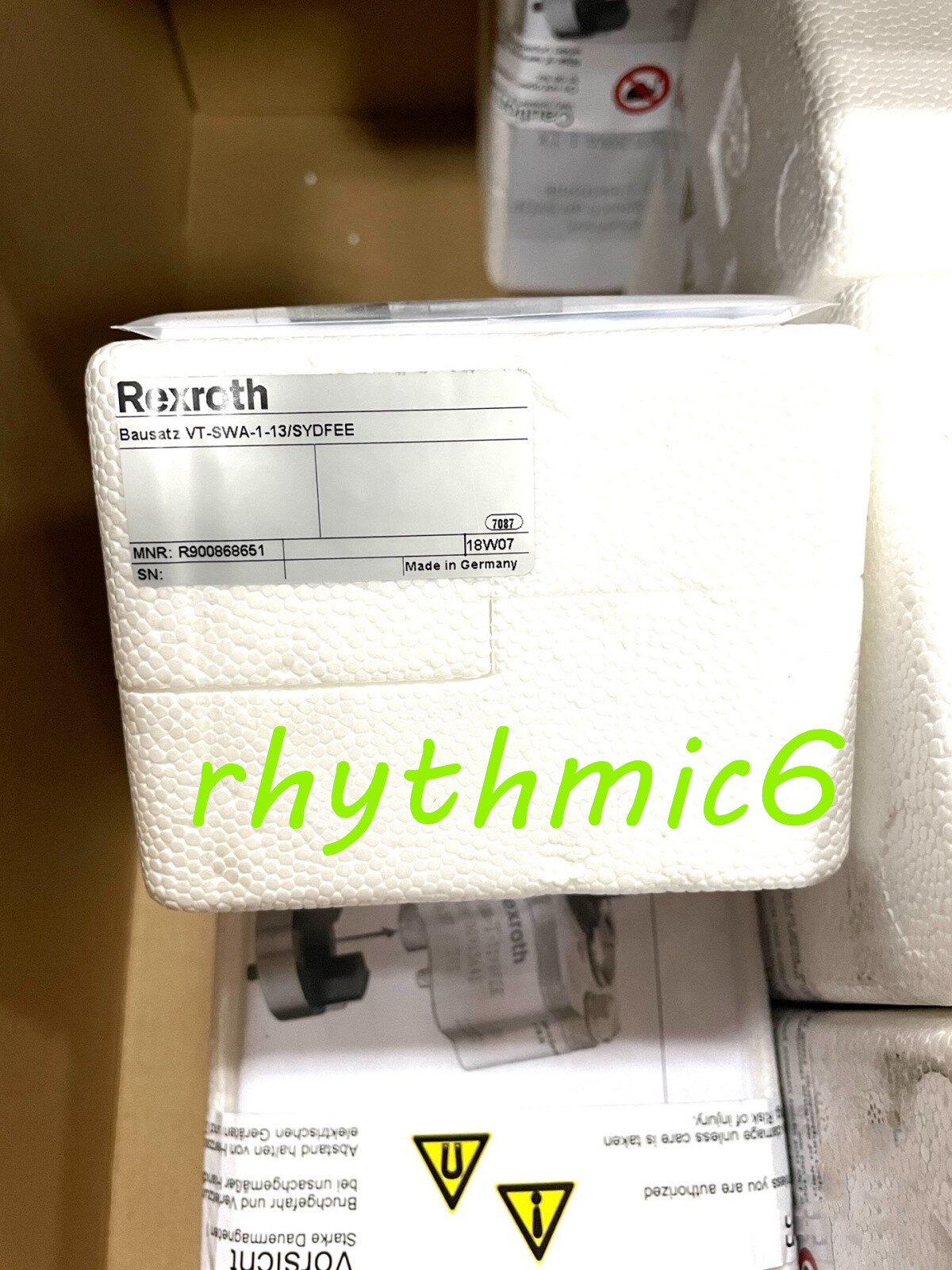 New Rexroth R900868651 VT-SWA-1-13/SYDFEE Rotation Angle Sensor FedEx ...