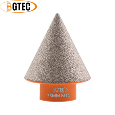 Diamond Cone Bit Milling Chamfer Bit Ø35mm M14 Angle Grinder Ceramic ...