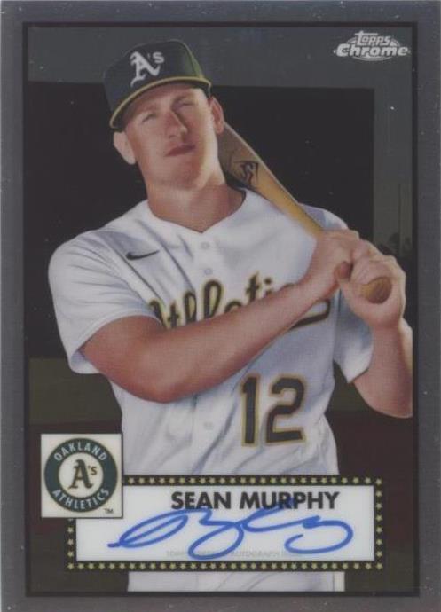 2021 Topps Chrome Platinum Anniversary - Autographs Sean Murphy #PA-SM ...
