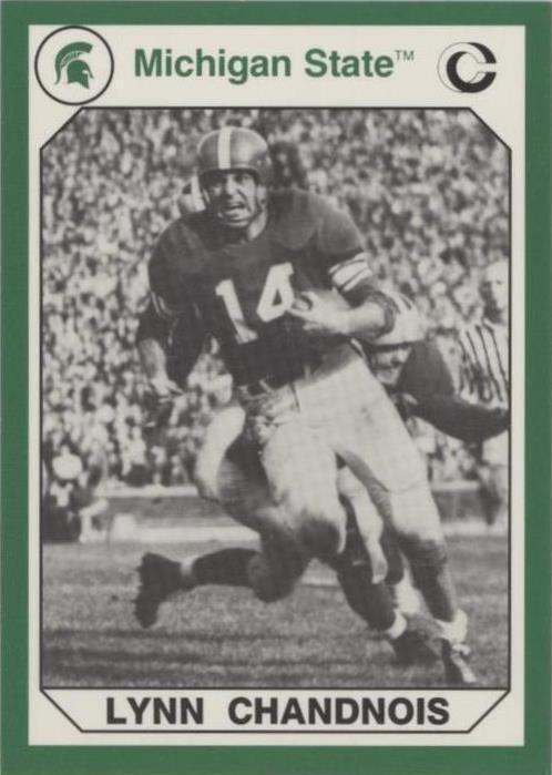 1990 Collegiate Collection Michigan State Spartans - Lynn Chandnois #26 ...