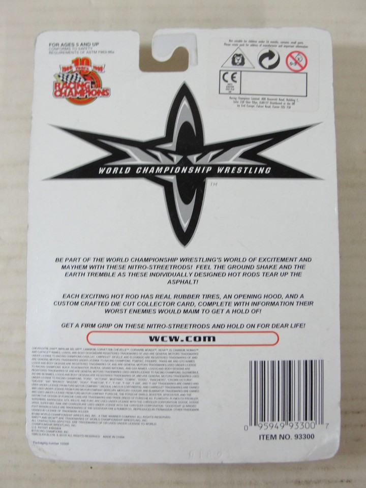 1/64 WCW RACING CHAMPIONS MODEL TOY CAR TYGRESS NITRO STREETRODS ...