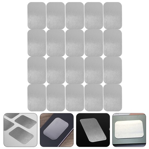 20 Pcs Mobile Phone Magnet Metal Plate Magnetic Holder Plates for Case ...