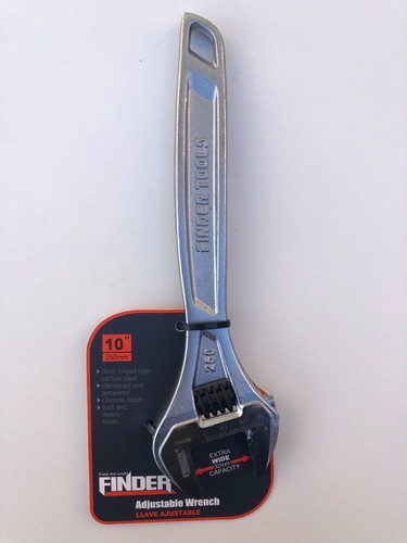 10"/250mm Finder Drop Forged Steel Adjustable Shifting Spanner Wrench ...