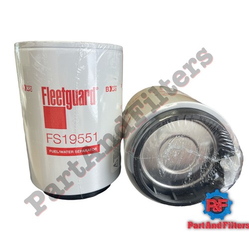 FS19551 Fleetguard Fuel Filter with Water Separator | eBay