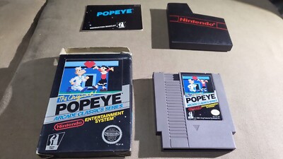 popeye nes complete | eBay