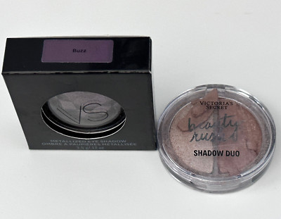 Victoria's Secret Metallized Eye Shadow BUZZ + Shadow Duo GILT TRIP | eBay