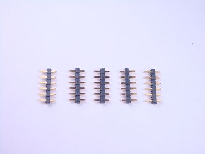 Lot of 5 TMM-106-04-G-S Samtec Low Profile Header Connector 6 Pos 2mm ...