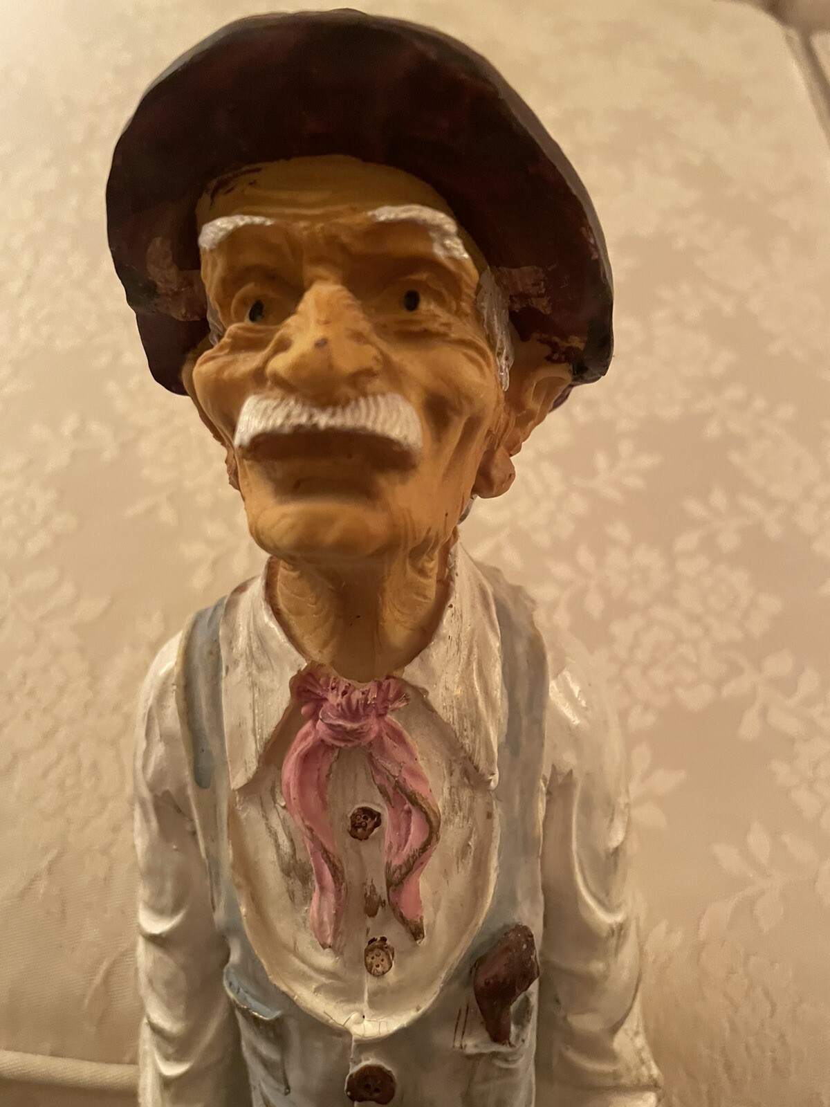 * RARE* VTG 19” FEI collectible old man and woman figurine Set Of 2 | eBay