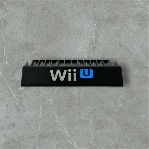 Wii U Video Game Holder Stand - 12 Slot Storage Rack | 3D Printed ...