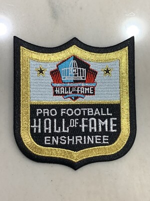PRO FOOTBALL HALL OF FAME ENSHRINEE HAGGAR GOLD JACKET NFL PATCH ...