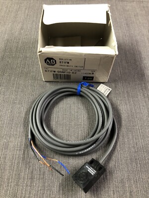 Allen-Bradley 871FM-D5NP10-E2 Flat Pack Inductive Proximity Sensor 3 ...