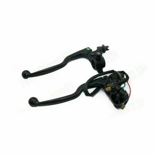 Fits Royal Enfield Bullet Black Brake & Clutch Lever set 8903558148946 ...