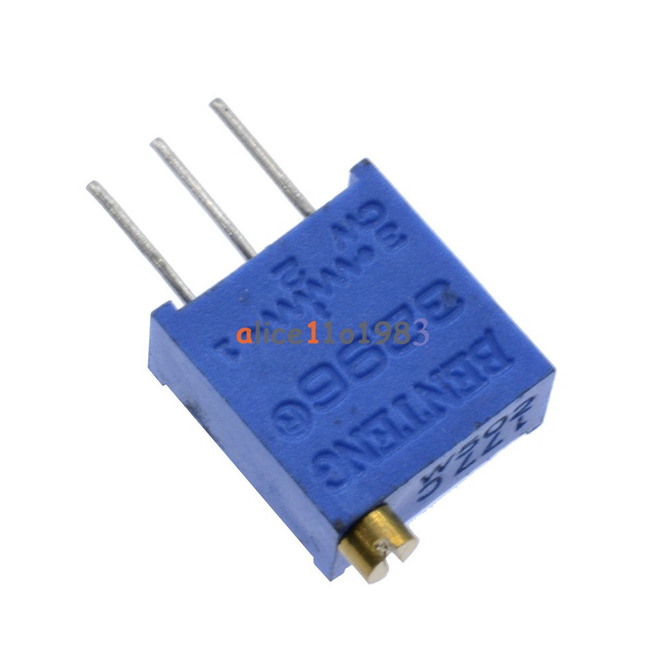 50Pcs 3296W-502 3296 W 5K ohm Trim Pot Trimmer Potentiometer Top | eBay