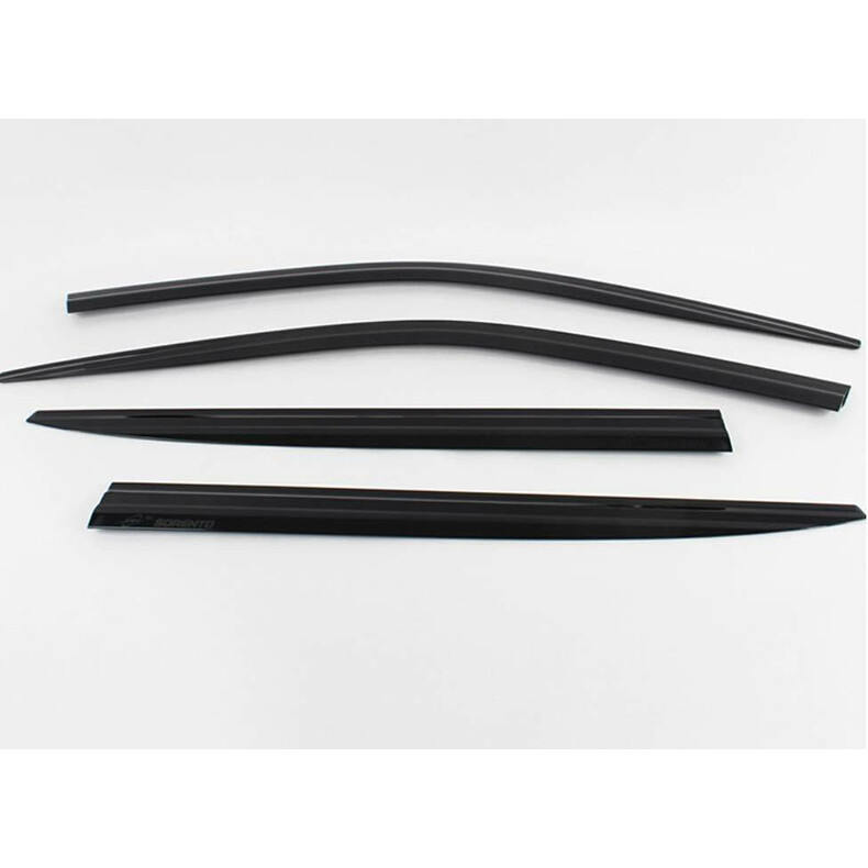 Black Window Wind Deflector Door Visor Rain Sun Guard For Kia Sorento ...