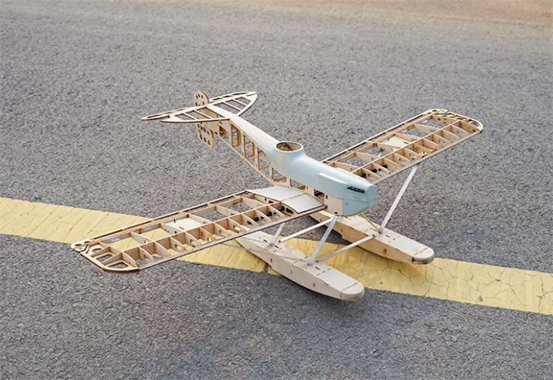 Brandenburg W29 Fixed Wing Plane Model Balsa Wood Kit DIY Skin Hardware ...