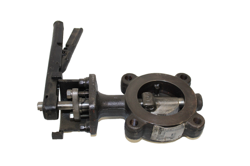 3" CRANE/STOCKHAM 17A121RTG-HD HIGH PERFORMANCE BFV CS X SS LUG HANDLE ...