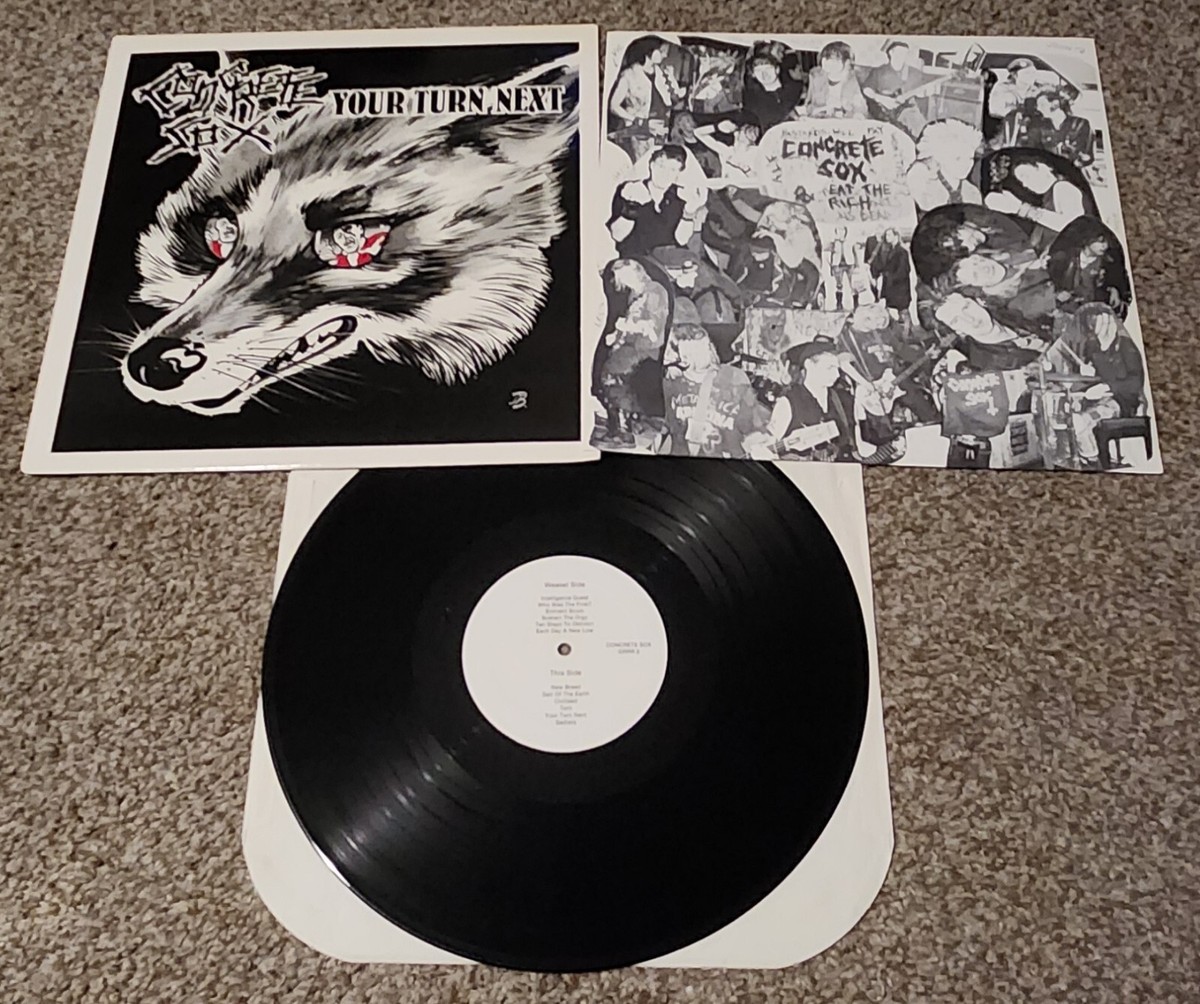 Hardcore Punk Concrete Sox Heresy Lp 1987