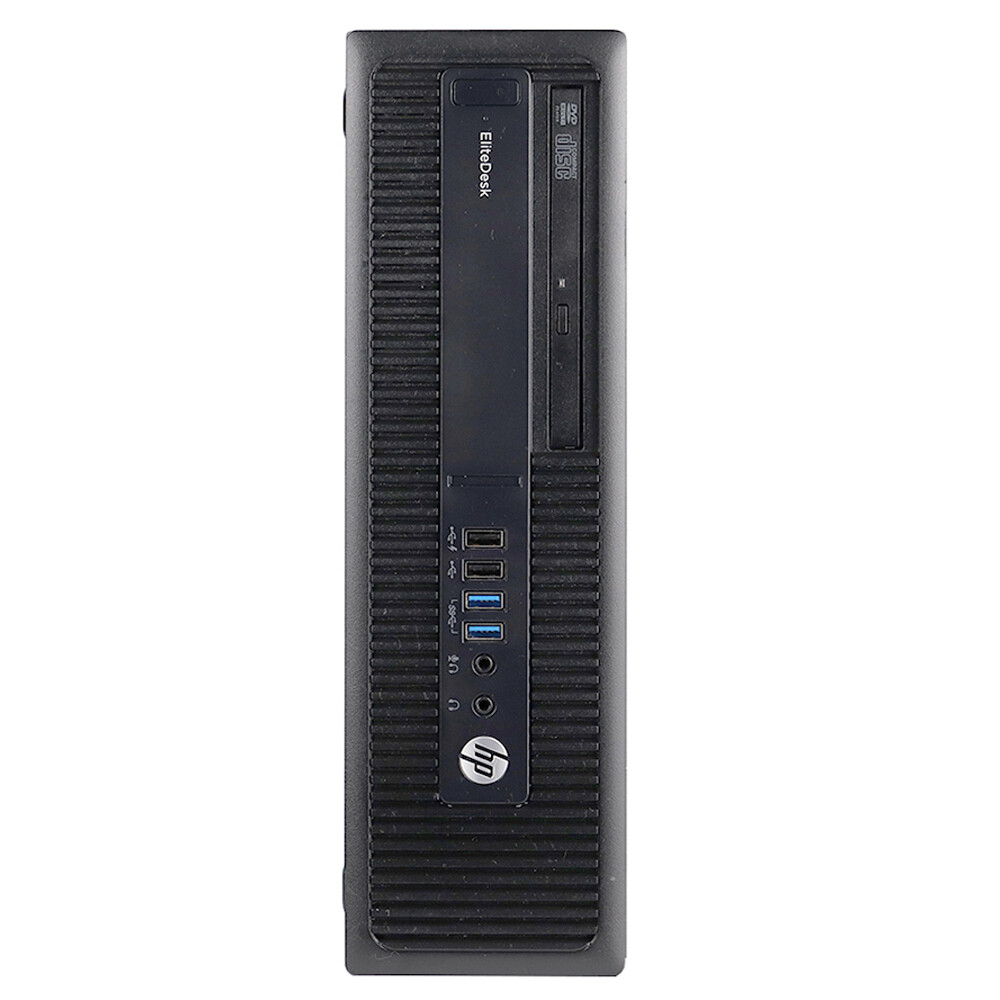 HP Desktop Computer AMD PC SFF 16GB RAM 750GB HDD Windows 10 Home DVD ...