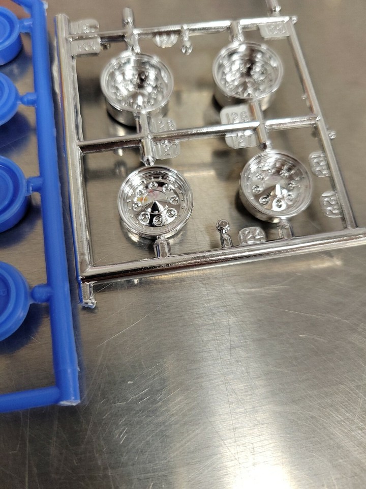 1966 66 Nova Pro Street Wheels Tires Slicks 1/25 Scale Model Parts | eBay